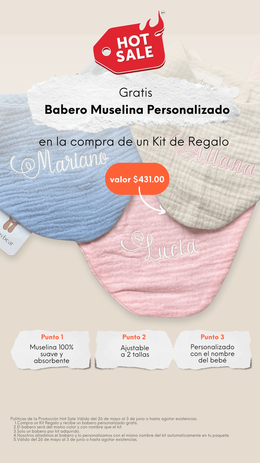 Kit 2 frazadas – Sleepybear Studio