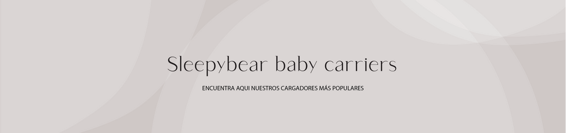 Baby carrier, fular, cargador para bebé de algodón orgánico – Sleepybear Studio