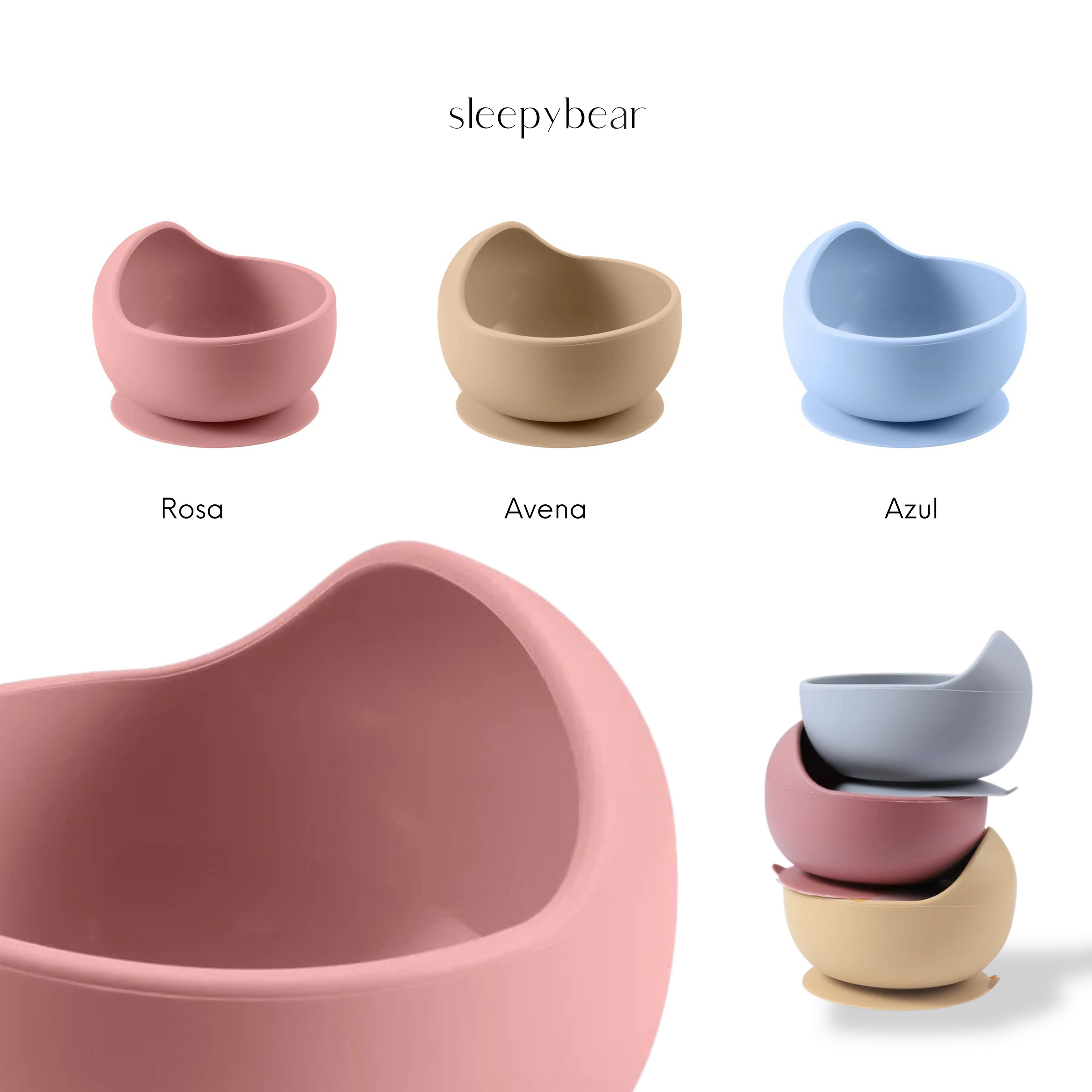 Kit alimentación complementaria Deluxe Sleepybear Studio